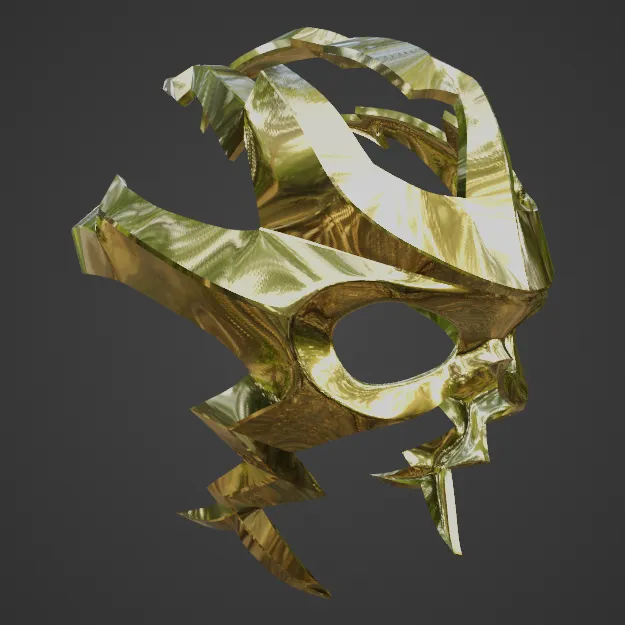 Electro inspired Mask by Budwin - MakerWorld