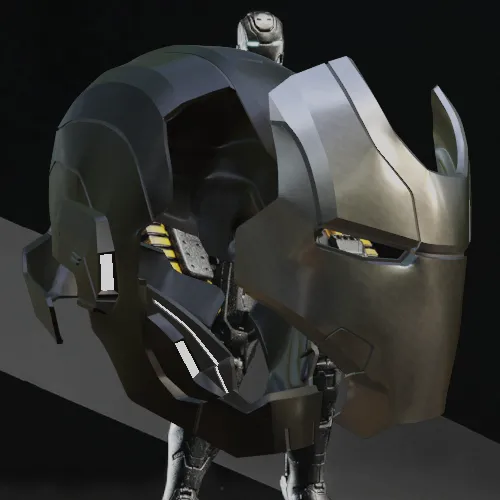 Mark 25 Striker Inspired Helmet V2 by Budwin MakerWorld: Download Free 3D Models