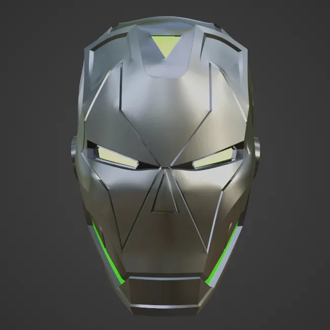 Iron-Doom V2 inspired Helmet by Budwin - MakerWorld