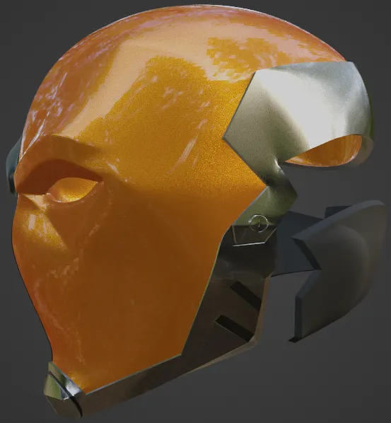 DeathStroke Animated Inspired Helmet by Budwin - MakerWorld