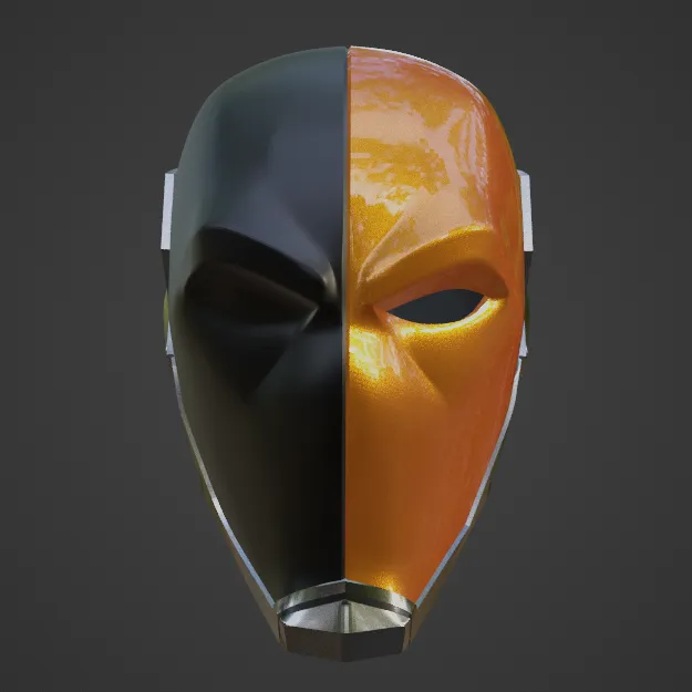 DeathStroke Animated Inspired Helmet by Budwin - MakerWorld