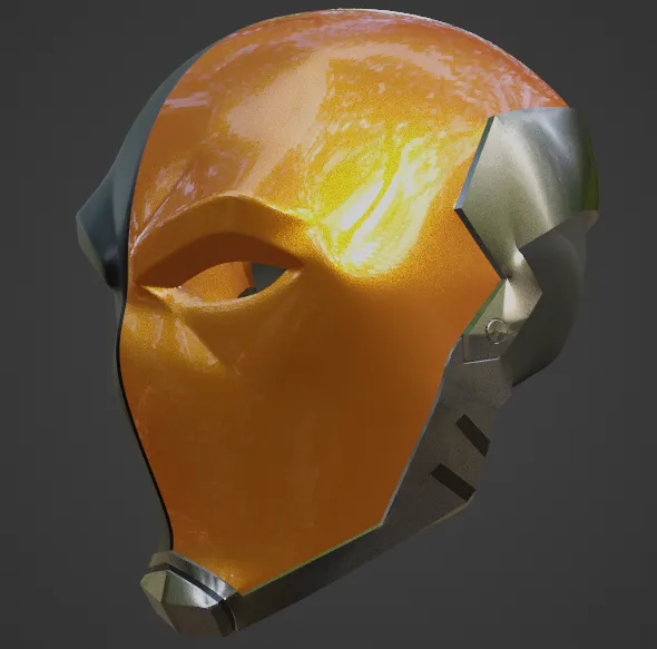 DeathStroke Animated Inspired Helmet by Budwin - MakerWorld