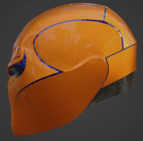DeathStroke Rebirth Inspired Helmet by Budwin - MakerWorld