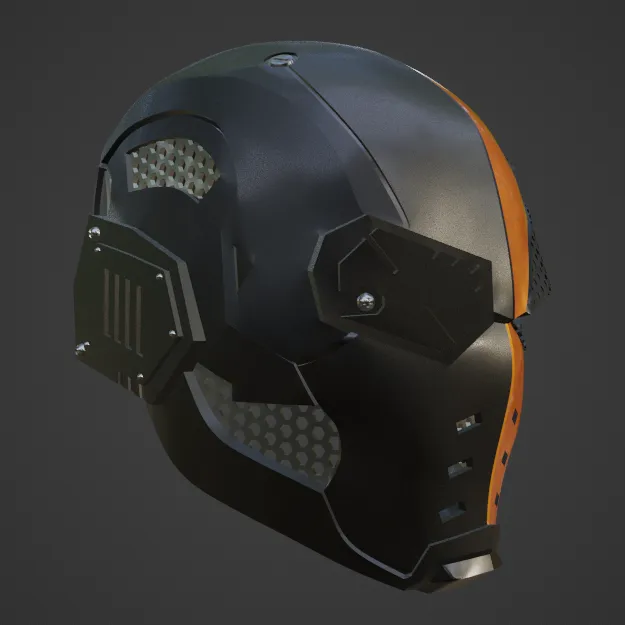 DeathStroke Black Ops inspired Helmet by Budwin - MakerWorld