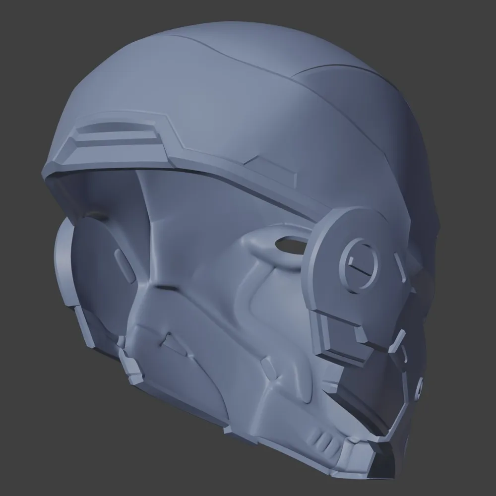 Cyber Red Hood V2 by Budwin - MakerWorld