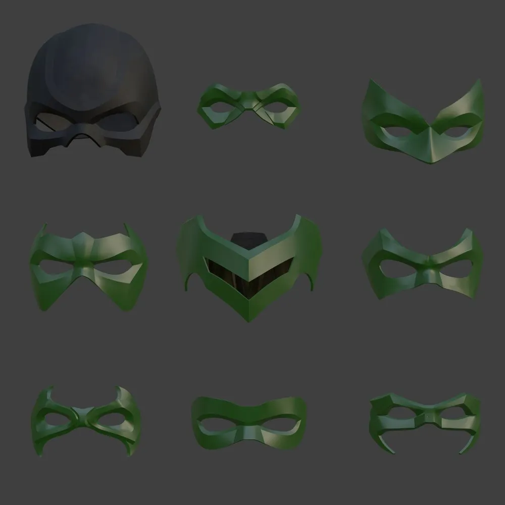 Robin Mask Pack by Budwin - MakerWorld