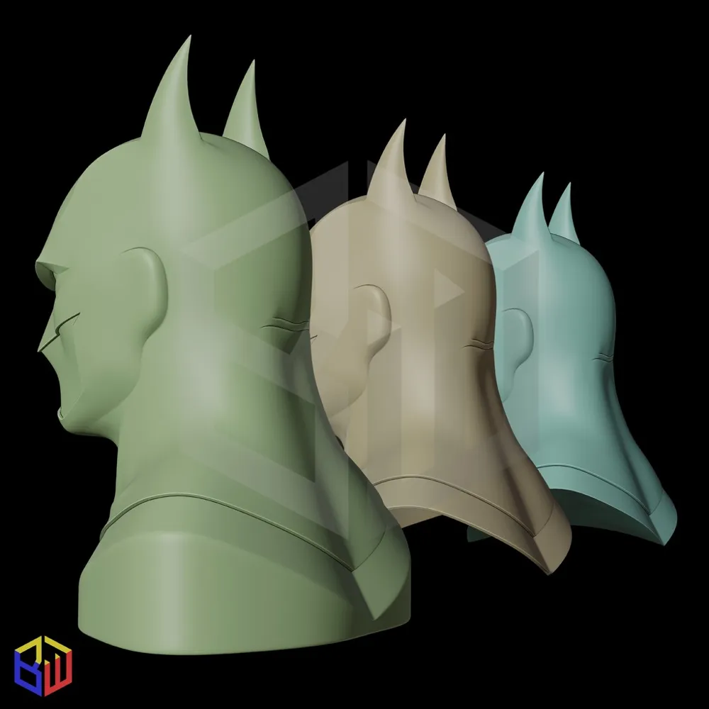 Batman Justice League War Mask & Molds by Budwin - MakerWorld