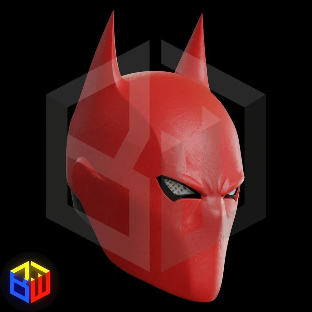 SuperBat Helmet by Budwin MakerWorld: Download Free 3D Models