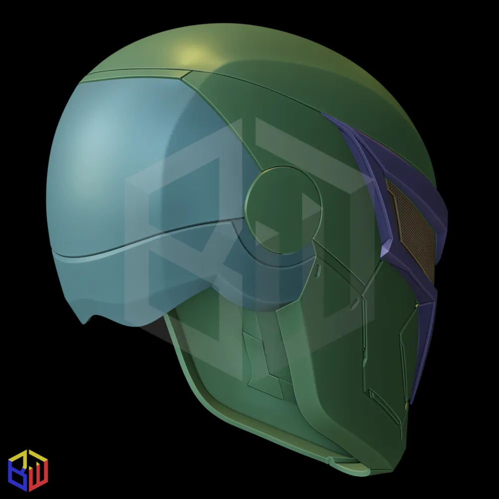 Spider-Man 2099 V2 Helmet by Budwin MakerWorld: Download Free 3D Models