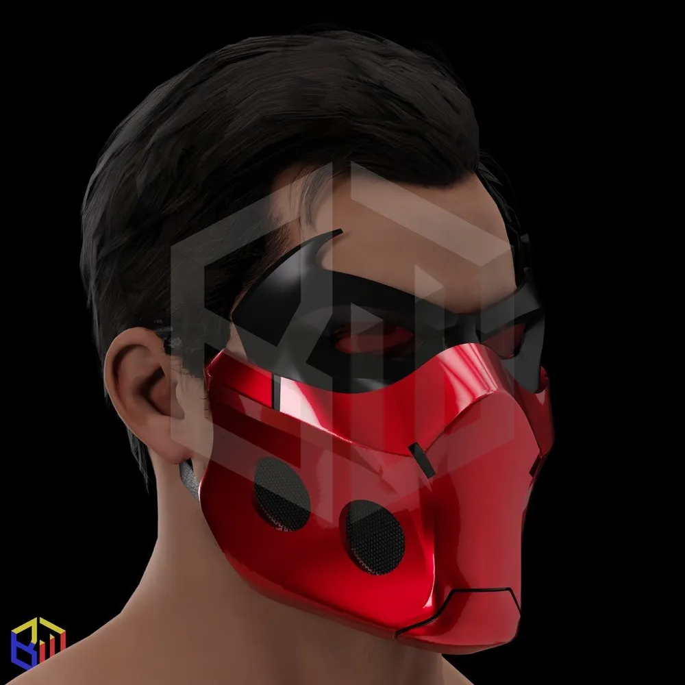 Red Hood Outlaw V2 Mask by Budwin MakerWorld: Download Free 3D Models