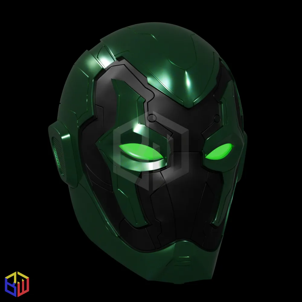 Blue Beetle Movie Helmet (Fixed) 9/19/23 by Budwin - MakerWorld