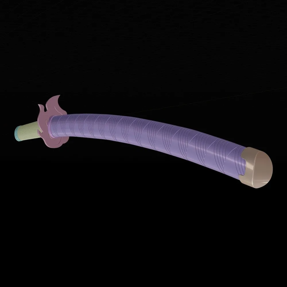 Demon Slayer Rengoku Kyoujurou Katana by Budwin MakerWorld: Download Free 3D Models