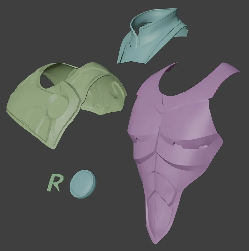 Robin injustice 2 Inspired Armor - Free 3D Print Model - MakerWorld