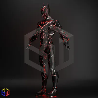 Batman Beyond Concept Suit by Budwin - MakerWorld