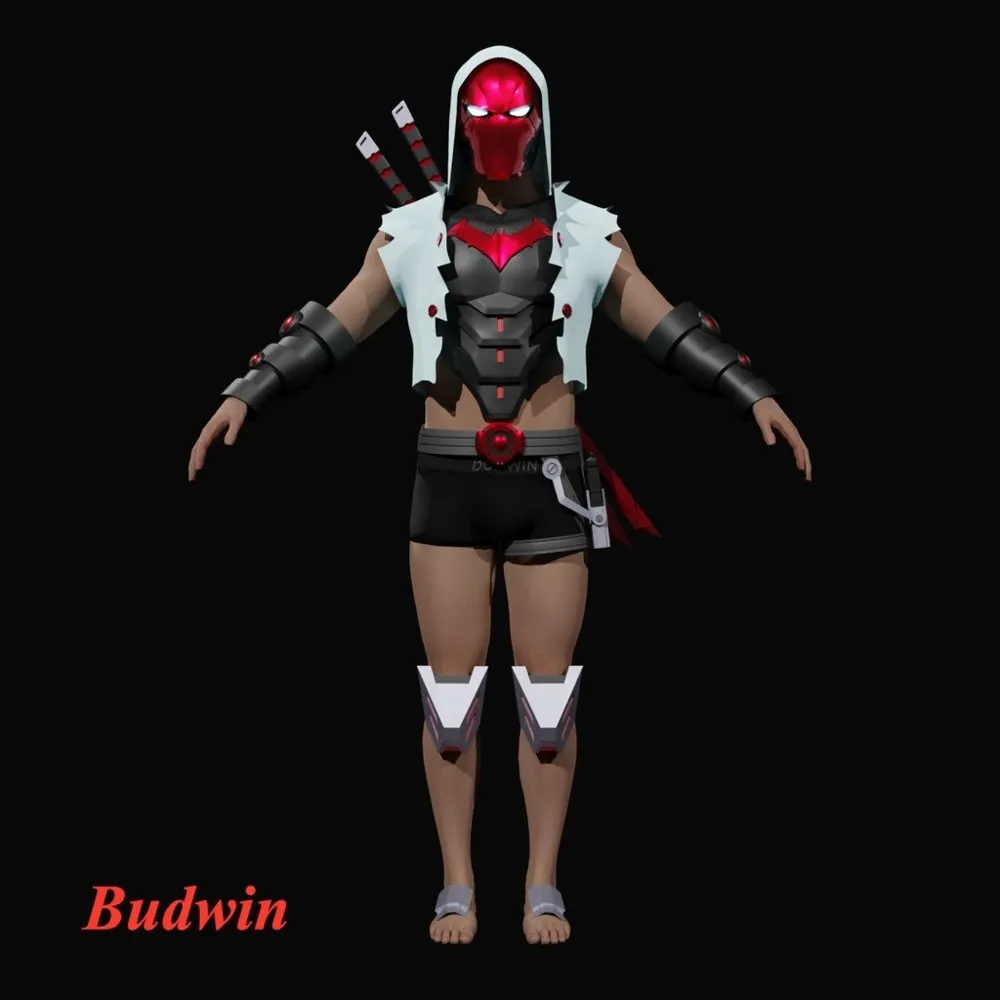 Red Ronin Full Armor Set by Budwin MakerWorld: Download Free 3D Models