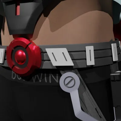 Red Ronin Full Armor Set by Budwin MakerWorld: Download Free 3D Models