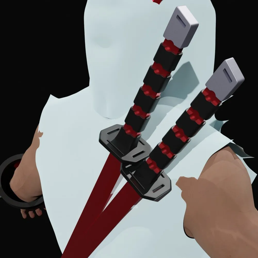 Red Ronin Full Armor Set by Budwin MakerWorld: Download Free 3D Models