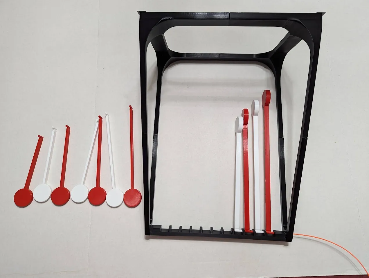 Pendulum Wave - Free 3D Print Model - MakerWorld