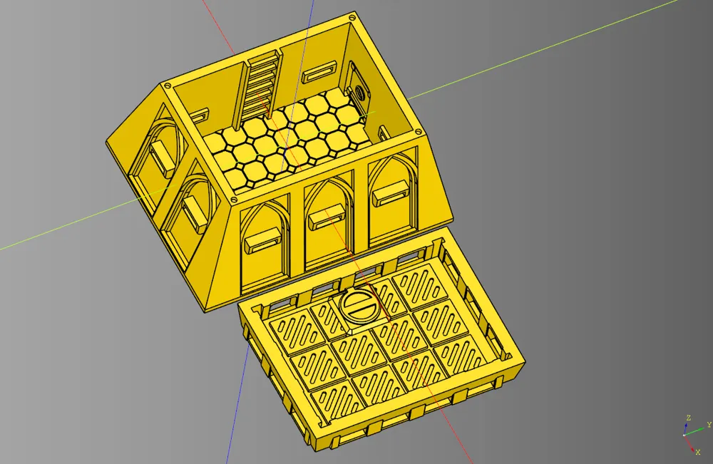 Gothic Bunker Terrain by miniforall MakerWorld: Download Free 3D Models