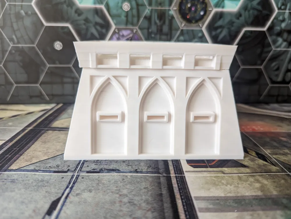 Gothic Bunker Terrain by miniforall MakerWorld: Download Free 3D Models