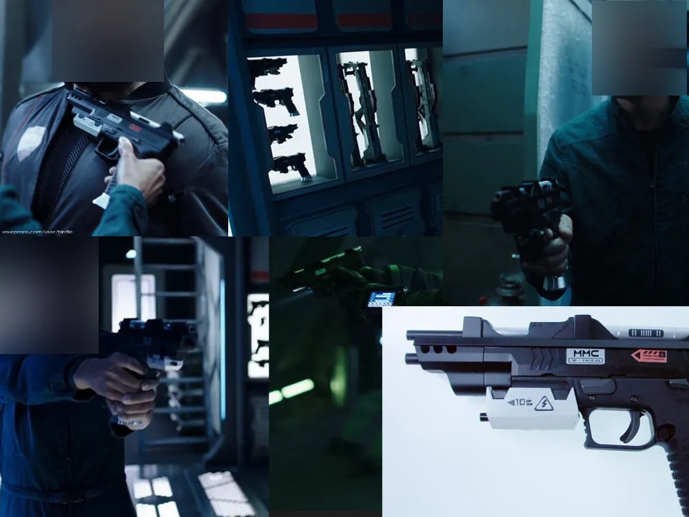 "The Expanse" MMC Gun from the MCRN by GurvanBHCMakerWorld: Download ...