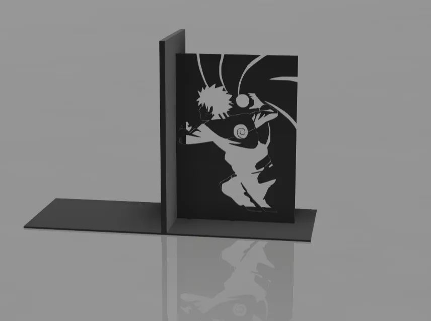 Naruto Sasuke Bookend by BaruchSpinoza MakerWorld: Download Free 3D Models