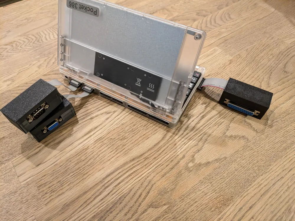 Pocket 386 port adapter boxes by Diarx - MakerWorld