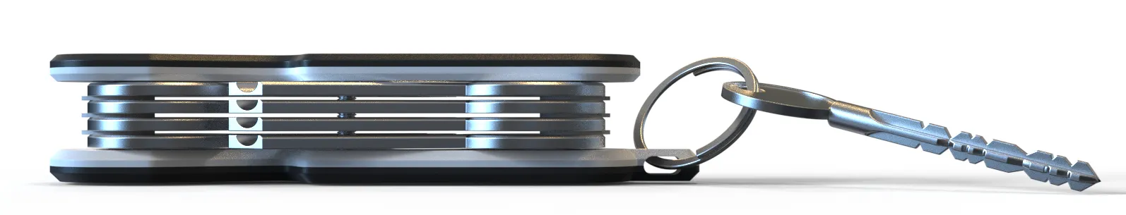 Key holder Swiss Army knife-like by Jorge Rui MakerWorld: Download Free ...