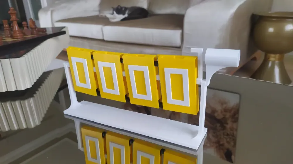 Bidirectional Mechanical Binary Counter (Modular) by Phronesis - MakerWorld