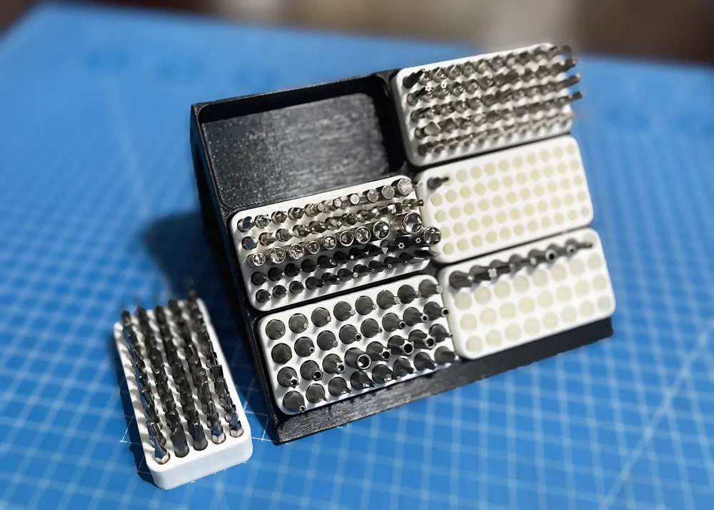 Screwdriver Bit Storage by automontronic - MakerWorld