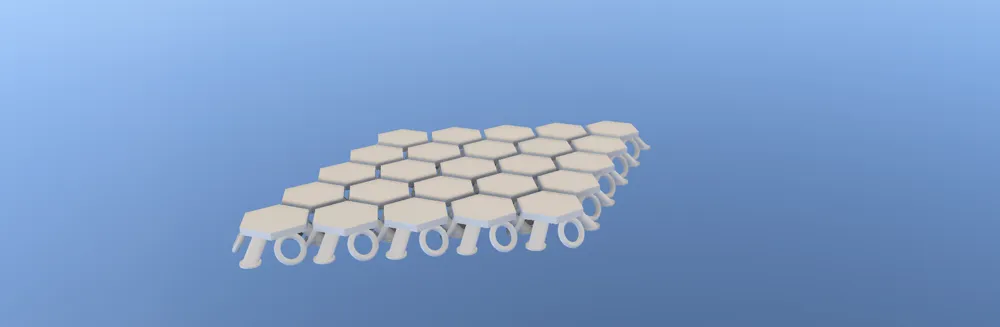 Hexagon Chainmail by MakerNerd65 - MakerWorld