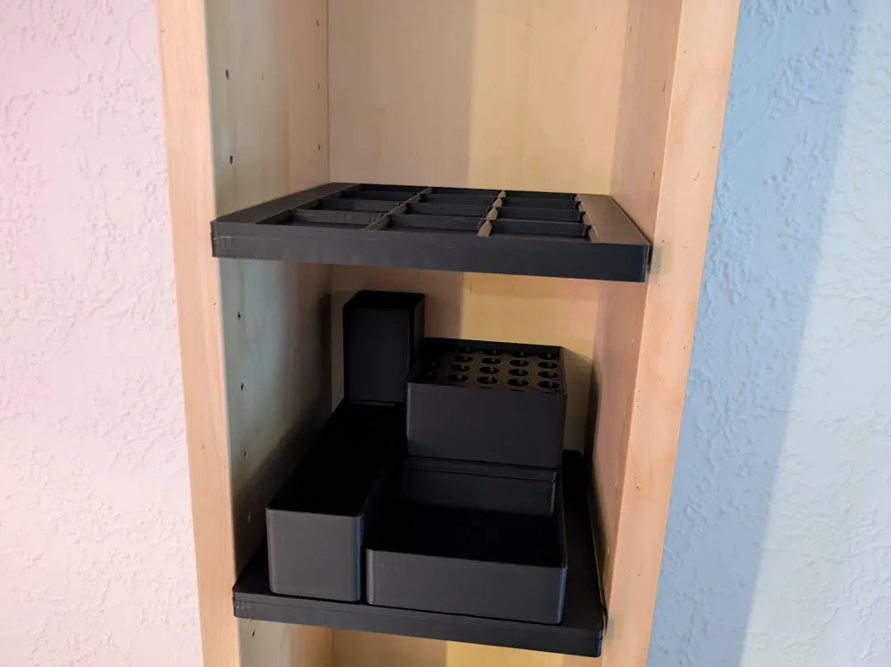 GNEDBY Gridfinity Shelf Baseplate 3x4 w\Overhang Remixed by FaWo ...