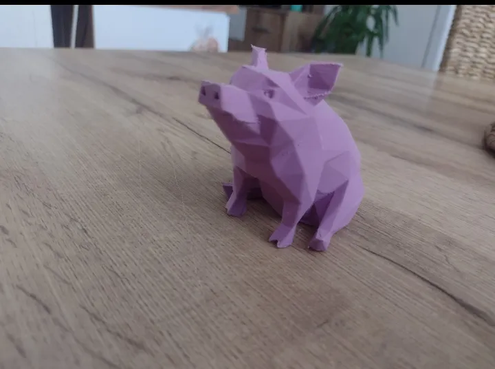 low poly pig v1 by jaroslavdulik19MakerWorld: Download Free 3D Models