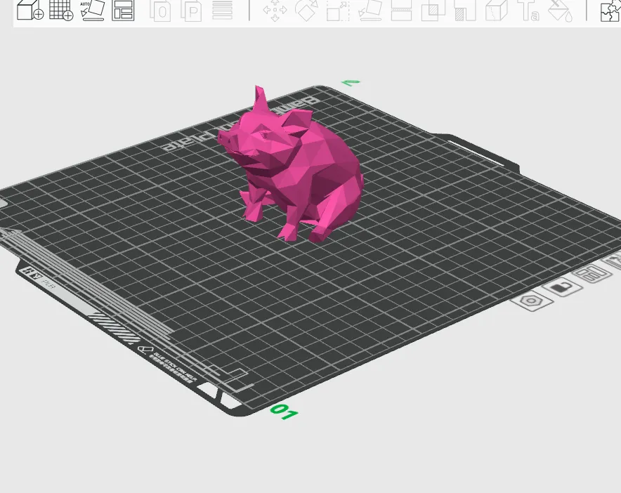 low poly pig v1 by jaroslavdulik19 - MakerWorld