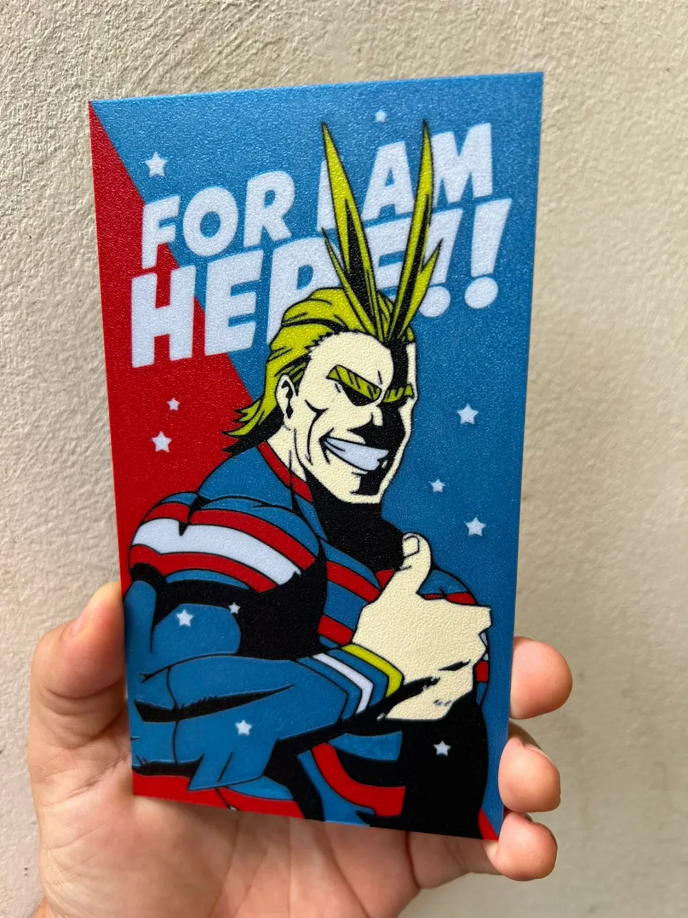 All Might - Wall Art by DanielMaki123 MakerWorld: Download Free 3D Models