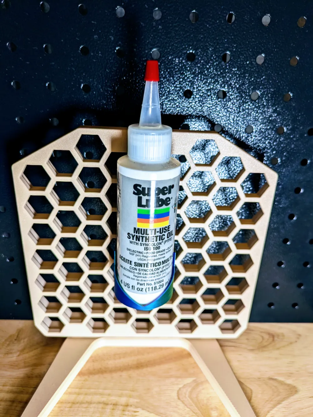 HoneyComb Super Lube Mount Remixed by DaTrapHouse - MakerWorld