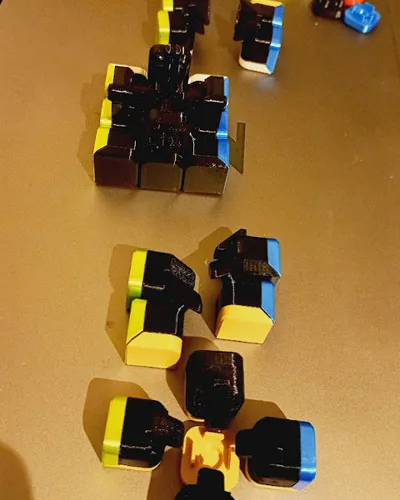 Rubiks cube (solid screwless) Remixed by WeZeL_ - MakerWorld