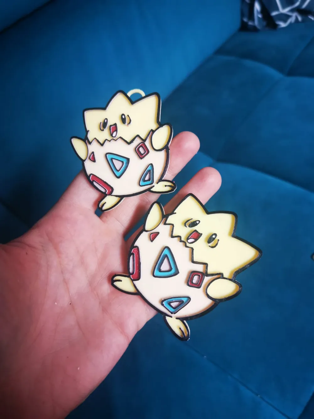 Togepi pokemon keychain magnet by Kris95 - MakerWorld