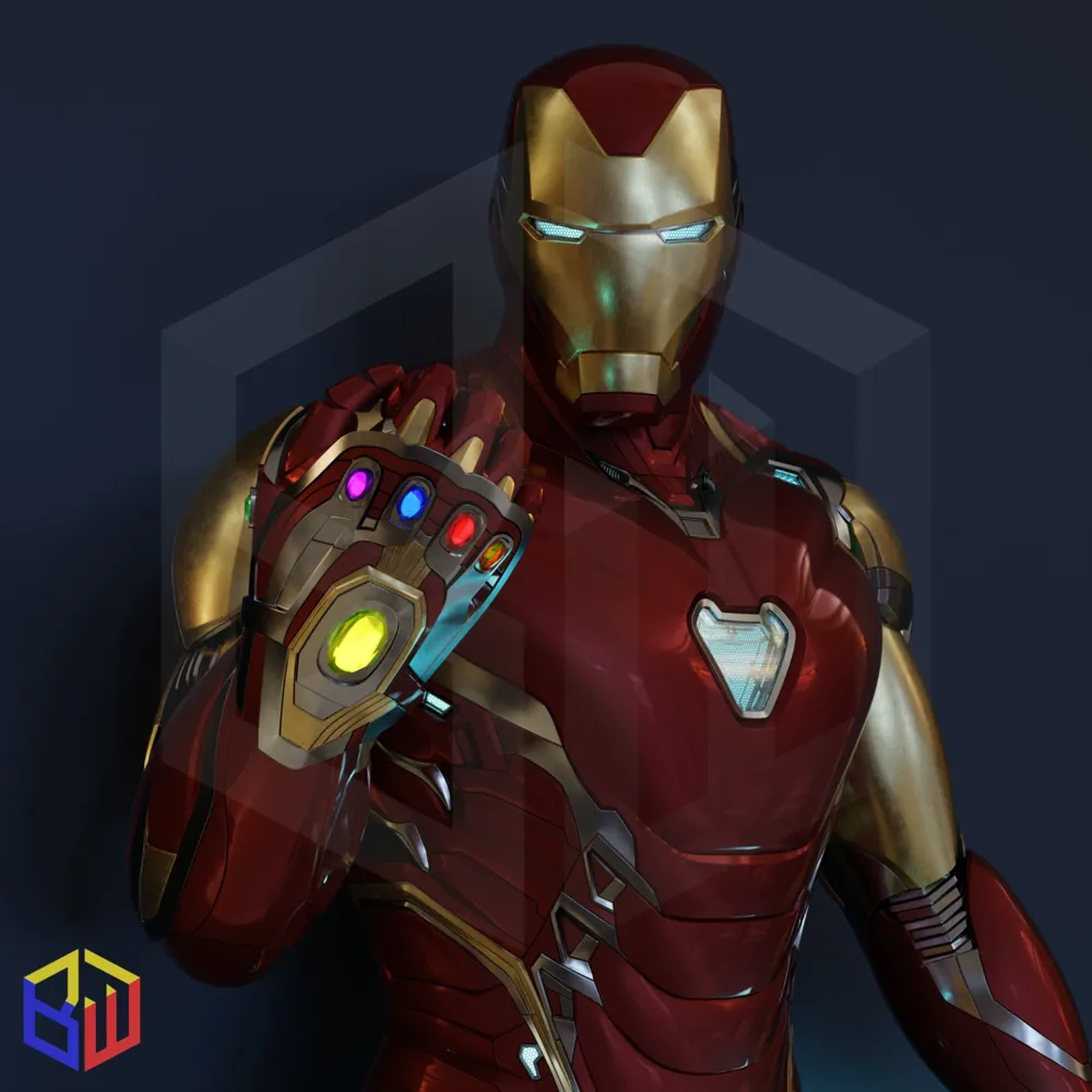 Iron Man Mark 85 Infinity Gauntlet by Budwin - MakerWorld