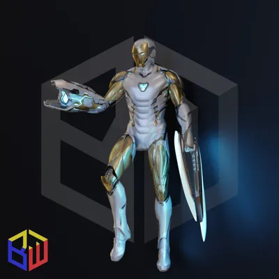 Iron Man Mark 85 Energy Sword by Budwin MakerWorld: Download Free 3D Models