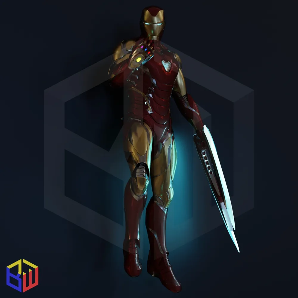 Iron Man Mark 85 Energy Sword by Budwin MakerWorld: Download Free 3D Models