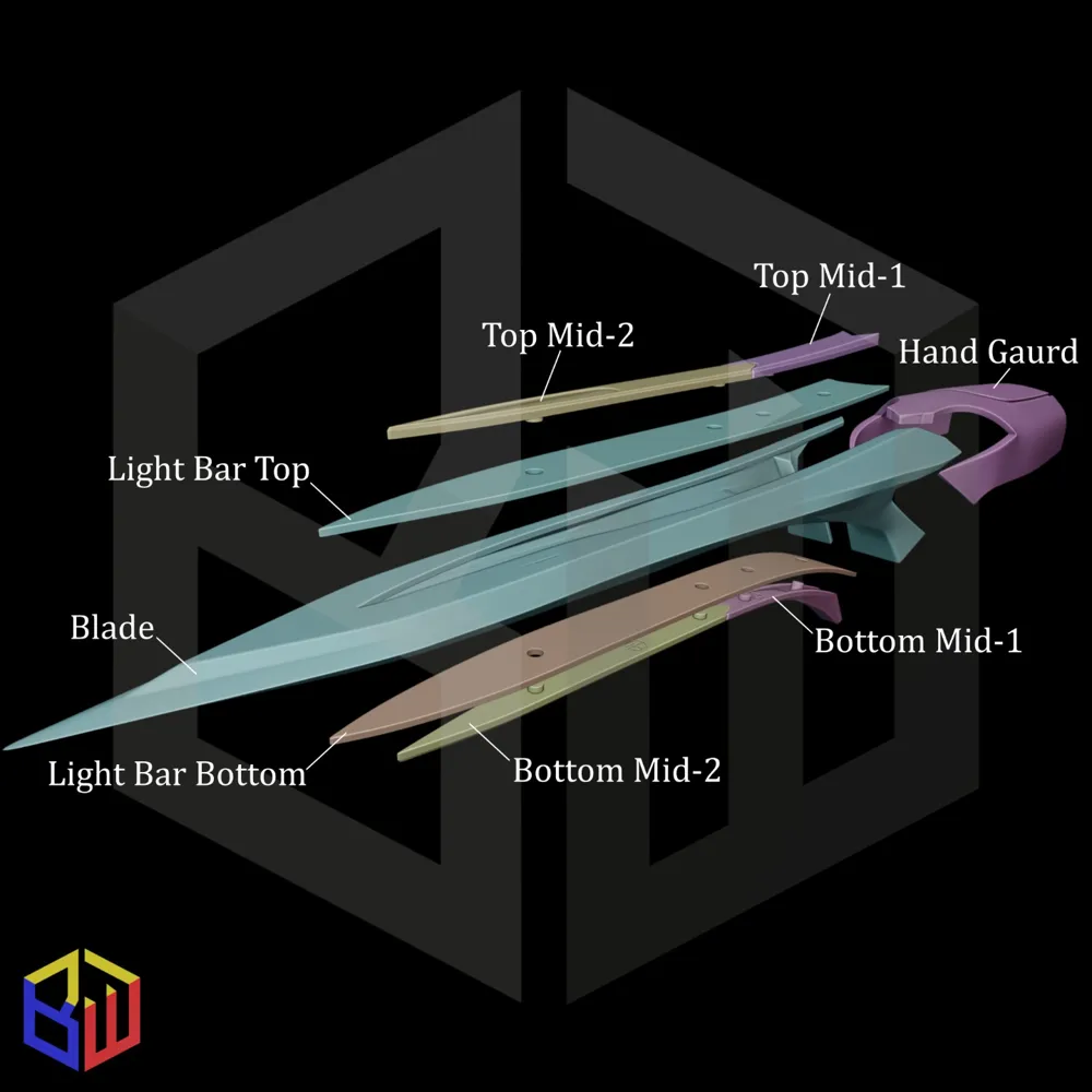 Iron Man Mark 85 Hand Blade by BudwinMakerWorld: Download Free 3D Models