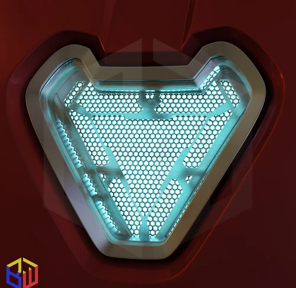 Iron Man Mark 85 Arc Reactor - Free 3D Print Model - MakerWorld