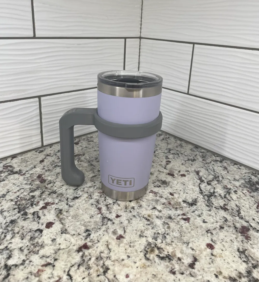 Yeti 20oz Cup Handle - Free 3D Print Model - MakerWorld