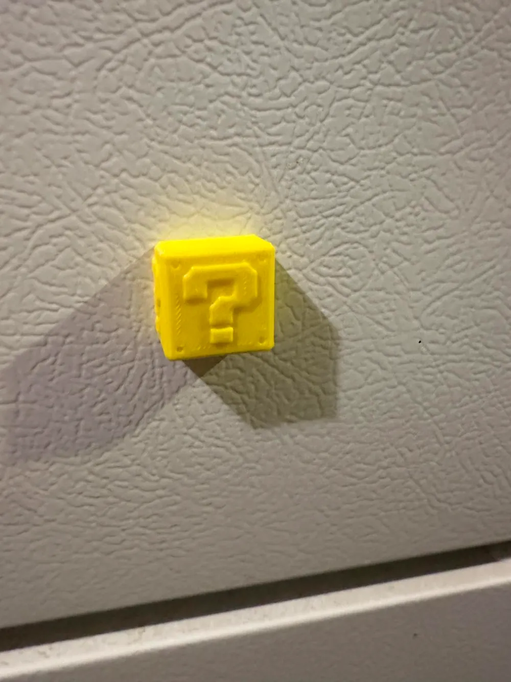 Mario Question Block Fridge Magnet Remixed by mgrimes - MakerWorld