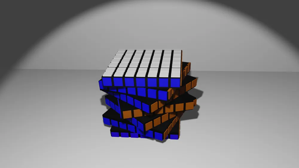 Magic 7x7 Cube by 3dTech - MakerWorld