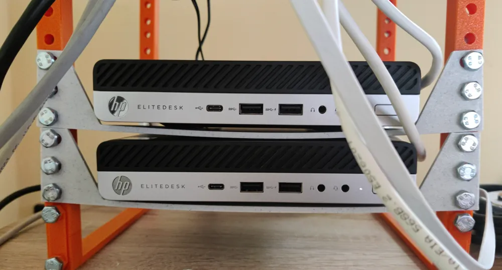 EliteDesk 800 G3 Mini 10 Inch Rack mount Adapter by Maximilian ...