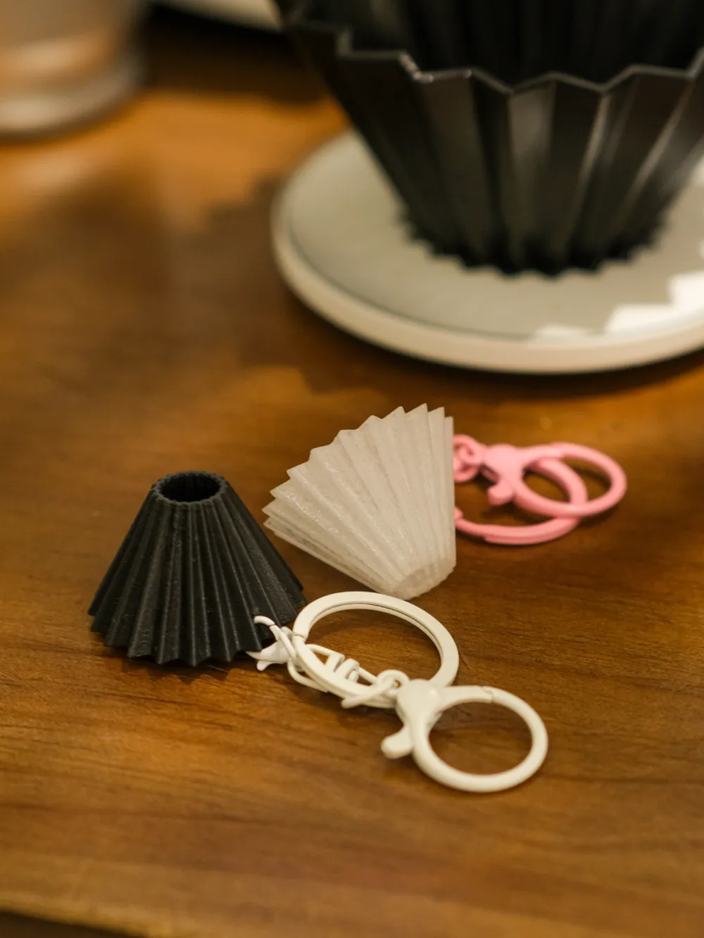 [Simple] Origami Coffee Filter Keychain by 素止 Suzhiworkshop - MakerWorld