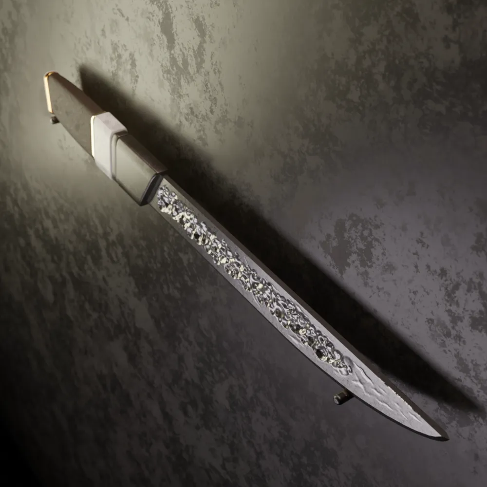 KNIFE FANG CYBERPUNK 2077 - Free 3D Print Model - MakerWorld