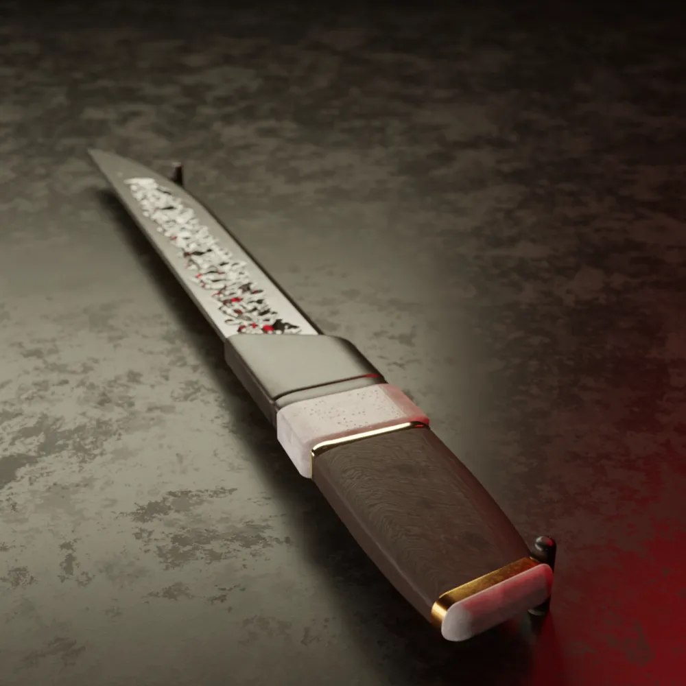 KNIFE FANG CYBERPUNK 2077 - Free 3D Print Model - MakerWorld
